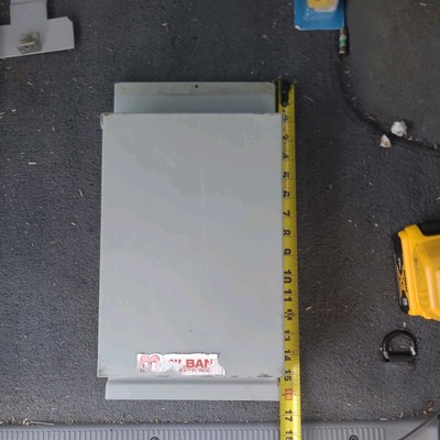 VINTAGE MILBANK UNICORN MPAPD 200 AMP DUAL METER MAIN PARTS REPLACEMENT ...