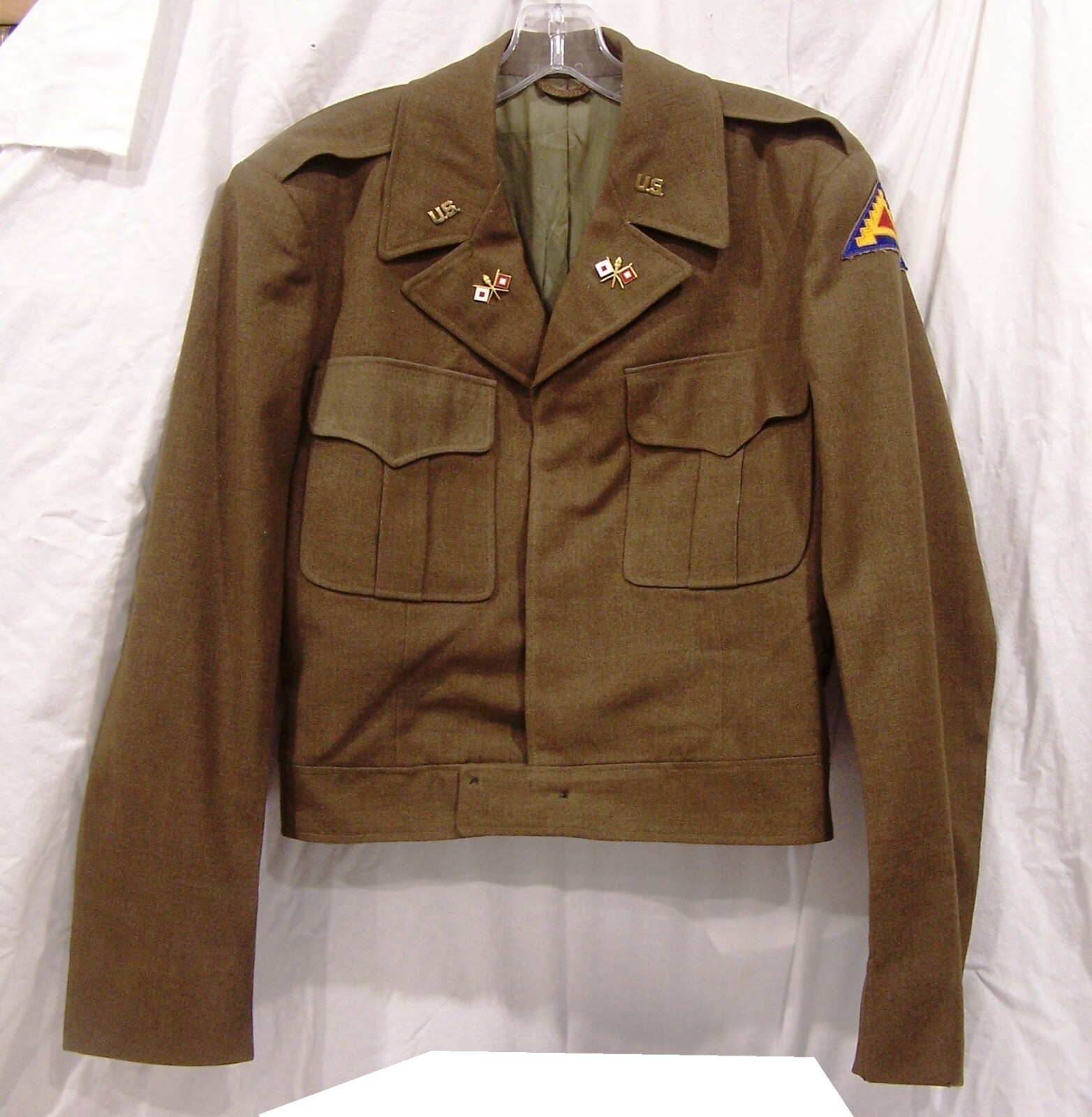 WW2 US Army Ike Jacket US Army 7th Army - Gem