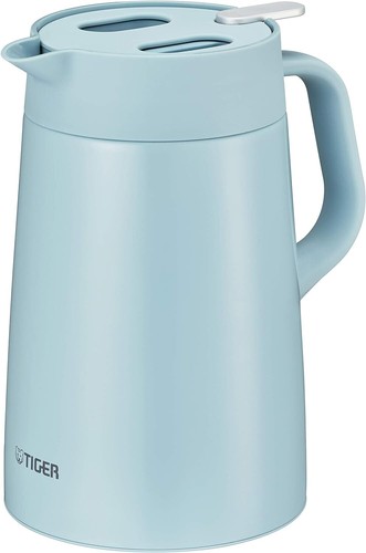 TIGER Thermos Tabletop Pot Heat Cold Aqua Blue 1.2L PWO-A120AC NEW ...