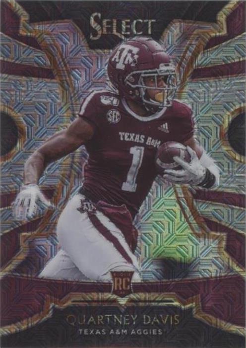 2020 Panini Chronicles Draft Picks - Select Draft Picks Quartney Davis ...
