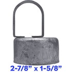 Pressed Steel Chain Link Fence Loop Cap Eye Top | eBay