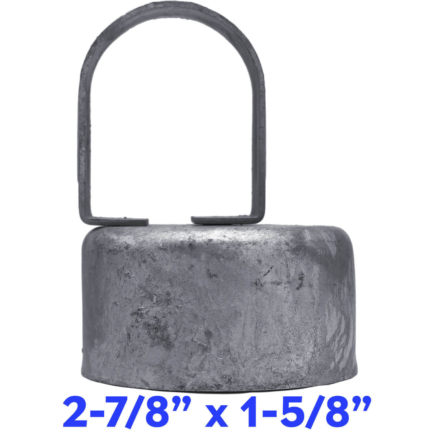 Pressed Steel Chain Link Fence Loop Cap Eye Top | eBay