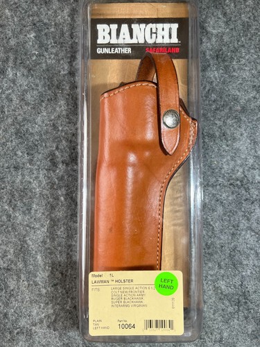 Bianchi Gunleather Lawman Holster Model 1L Left Hand | eBay