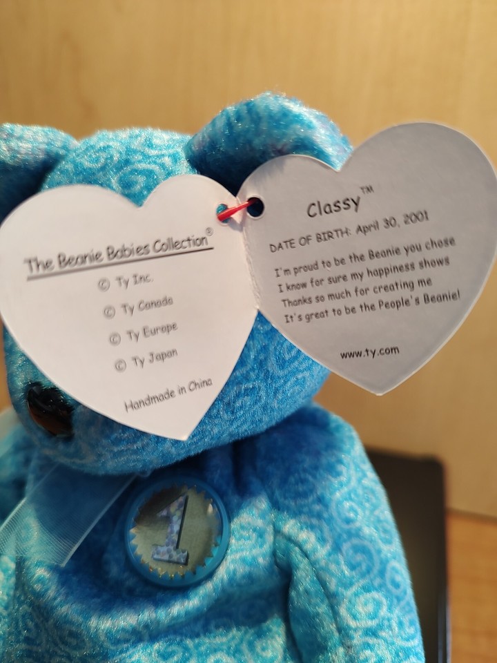 Classy Ty Beanie Baby Bear - The People’s Beanie | eBay