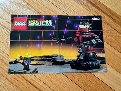 Lego Space Recon Robot (6889) Instruction Booklet Only | eBay