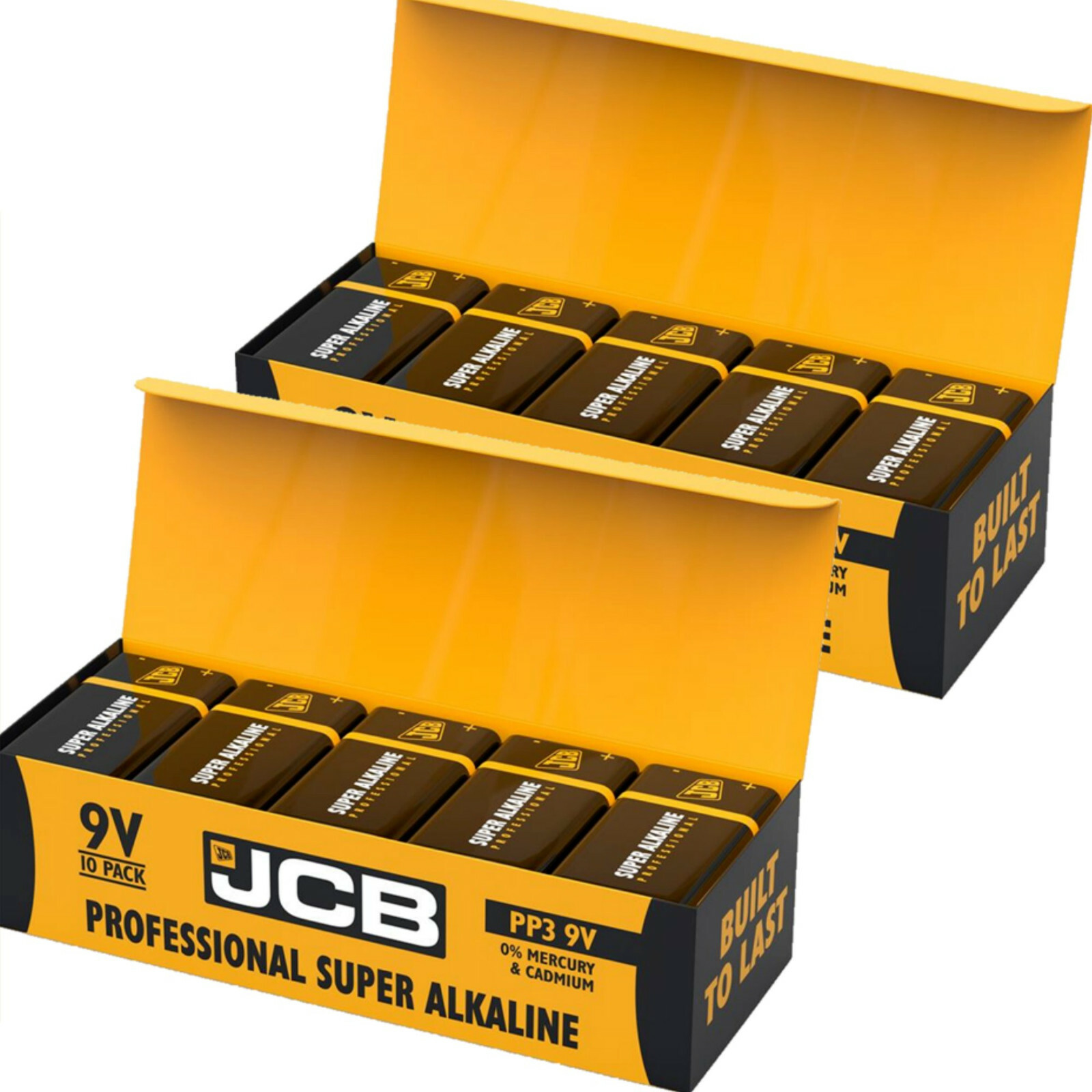 JCB PROFESSIONAL ALKALINE BATTERIES AA/AAA/9V/C/D SIZE BATTERIES ...