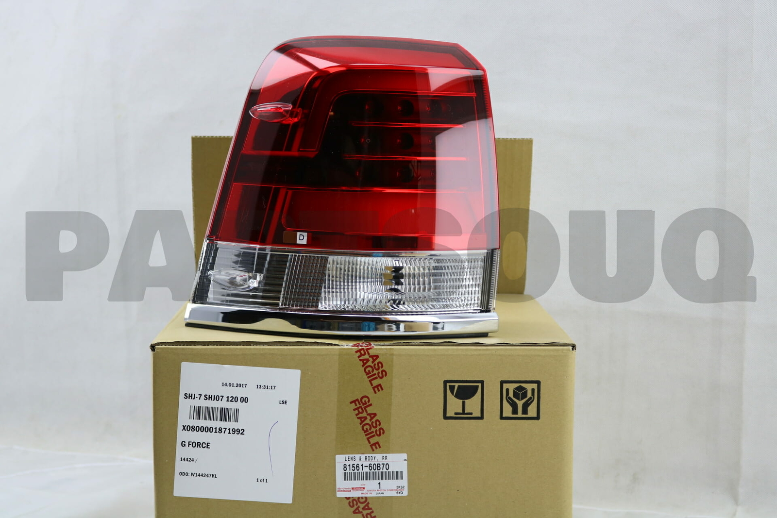 8156160B70 Genuine Toyota LENS & BODY RR 81561-60B70 | eBay