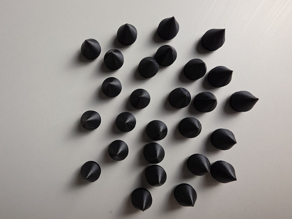 26pcs Black Spikes Shoe Charms for Crocs – Gothic Punk Jibbitz Style ...