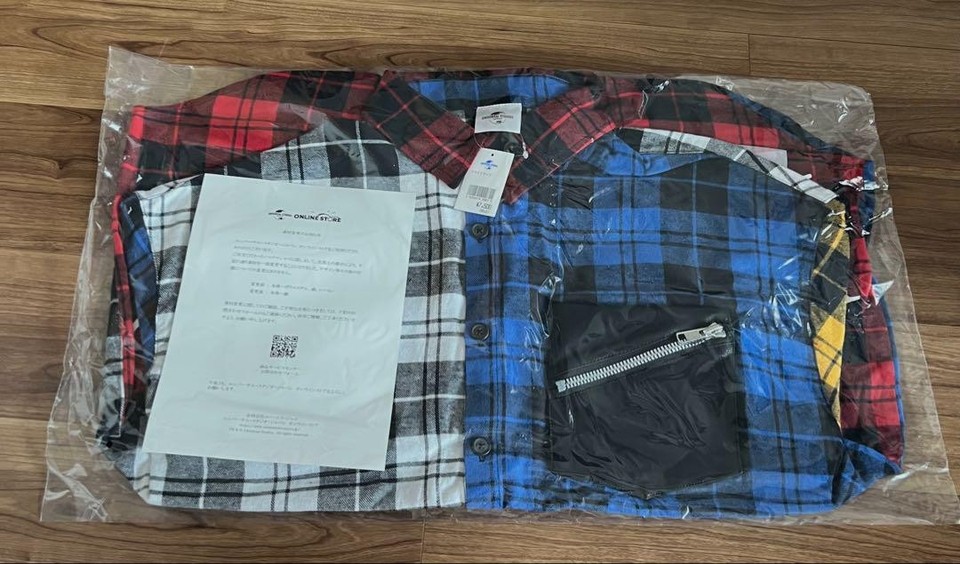 m24 Hamikuma 2024 USJ Halloween Horror Night Check Shirt Unused New ...