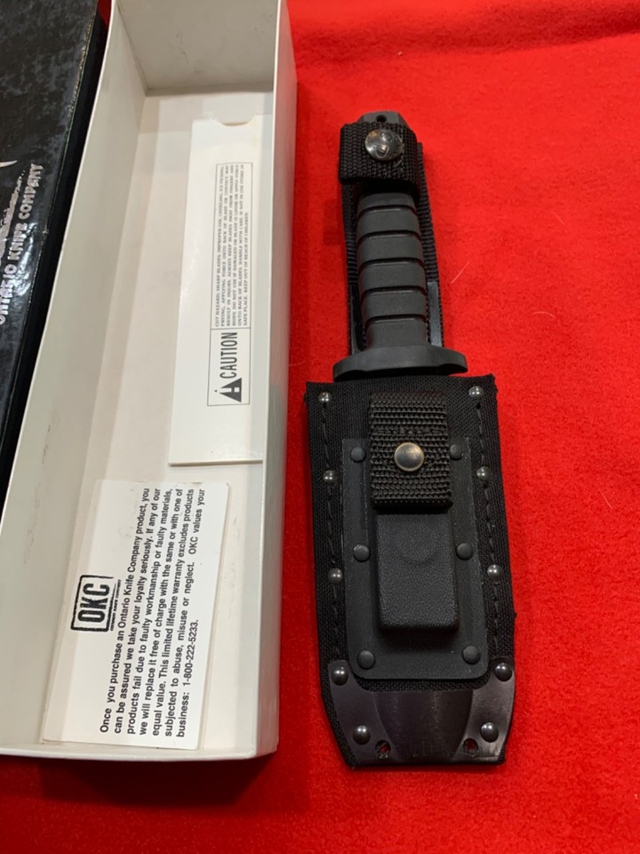 RARE ONTARIO SP-24 USN 1 SPEC PLUS PILOT SURVIVAL KNIFE | eBay