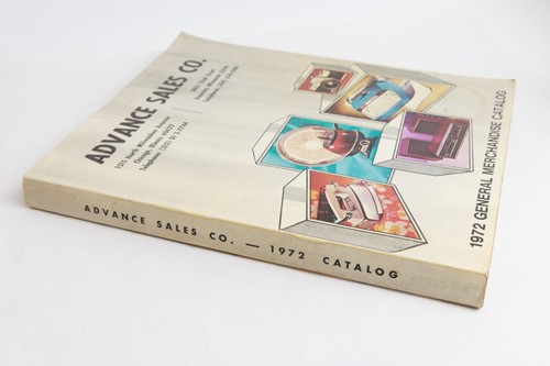 Vintage Advance Sales Catalog 1972 Kenosha Wi Chicago Rare | eBay