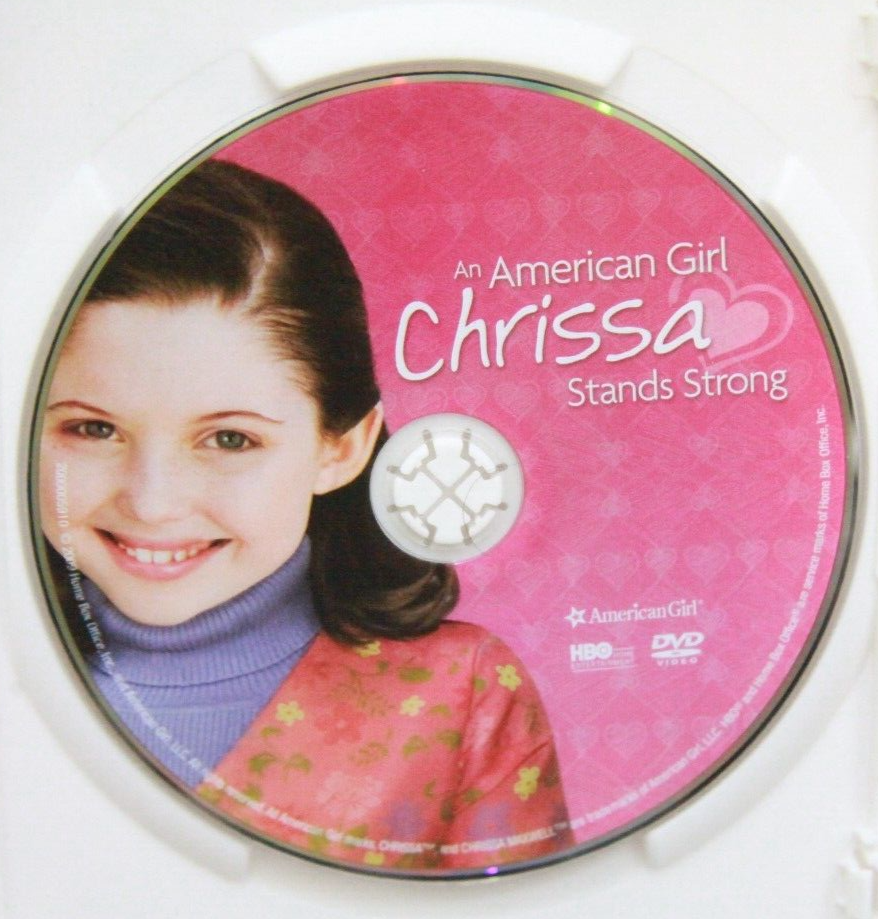 An American Girl Chrissa Stands Strong DVD Movie Disc Sammi Hanratty ...