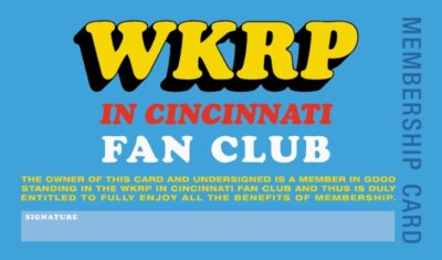 WKRP FAN CLUB MEMBERSHIP CARD - VINTAGE FANTASY | eBay
