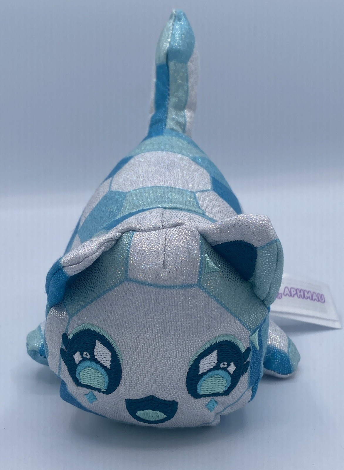 Aphmau Meemeow Blue Diamond Plush Sparkle Sapphire Stuffed Animal Cat ...