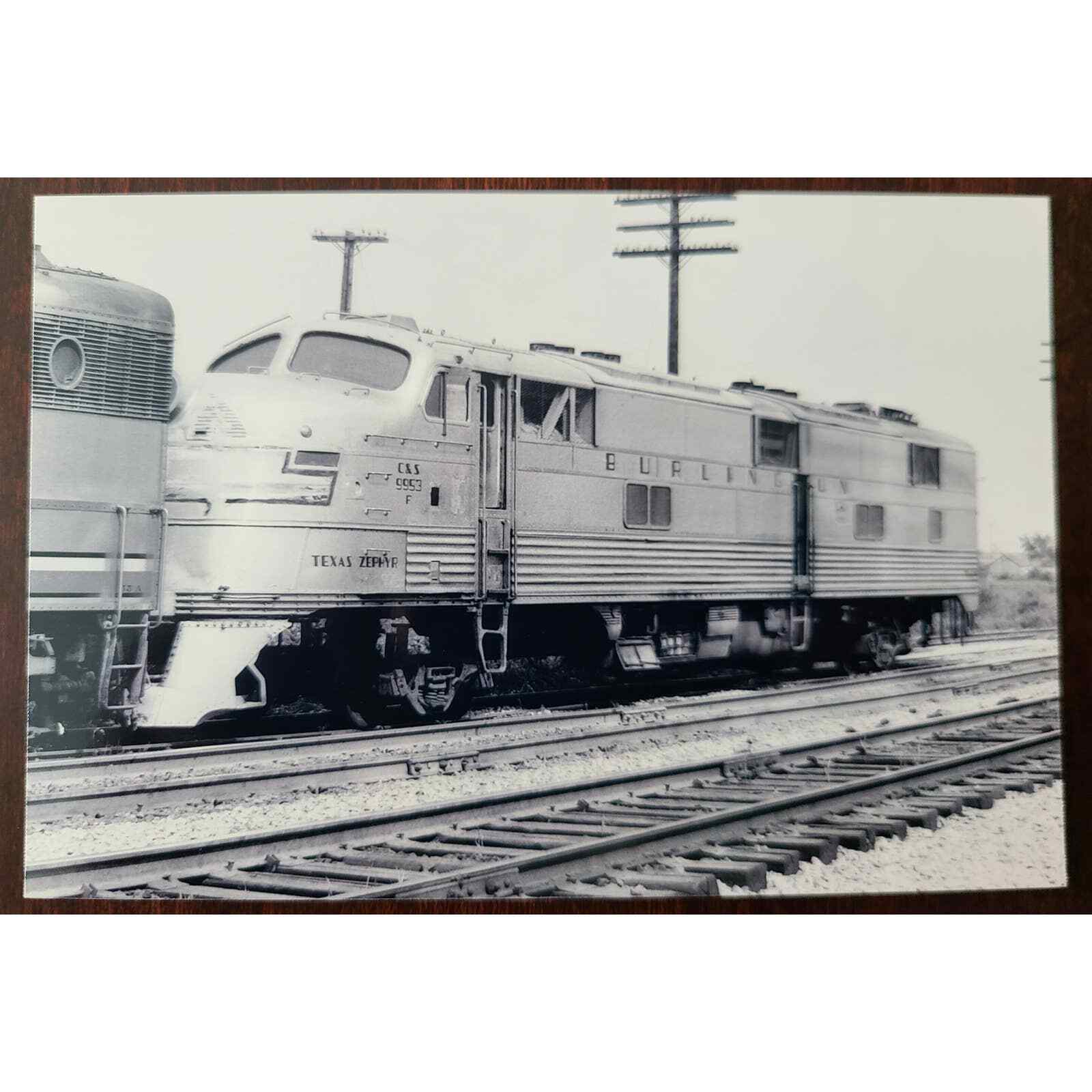 Chicago Burlington and Quincy EMD E5A CBQ C&S 9953 McCook ILL 1968 ...