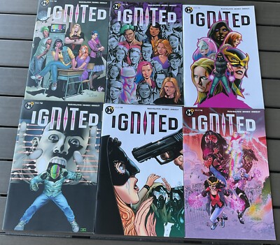 Ignited #1A #1B #2A #2B #3 #4 Humanoids Comics from 2019 VF/NM by Mark Waid. | eBay Australia