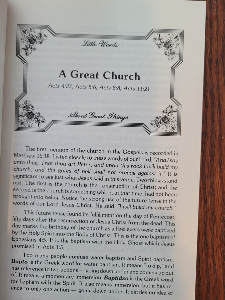 Little Words about Great Things by Dean M Weaver | eBay