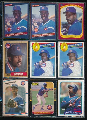 Lot (16) Shawon Dunston 1985 Topps #280 171 311 72 181 346 34 etc (GV54) SWSW6 | eBay