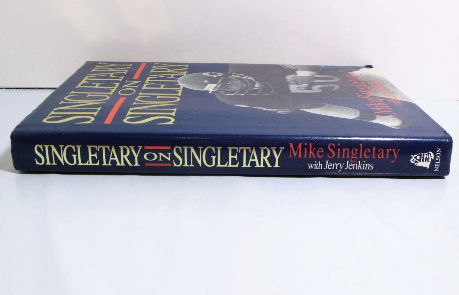 SIGNED Samurai Mike Singletary on Singletary Chicago Bears Football ...