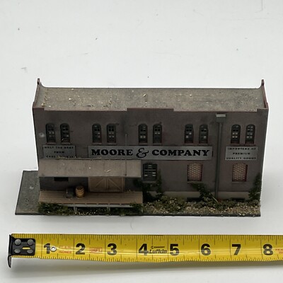 Ho Scale . BUILT. . WEATHERED. DETAILED. UNIQUE! HO. Craftsman Built | eBay
