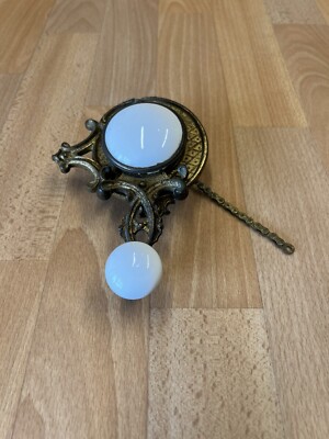 Antique Servants & Butlers Bell Room Call Handle Country House Ormolu C ...