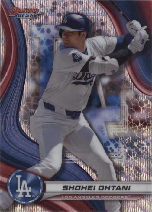 2024 Bowman's Best - Shohei Ohtani #33 Wave Refractor for sale online ...