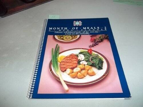 Month of Meals 2: A Menu Planner - Spiral-bound - GOOD 9780945448150 | eBay