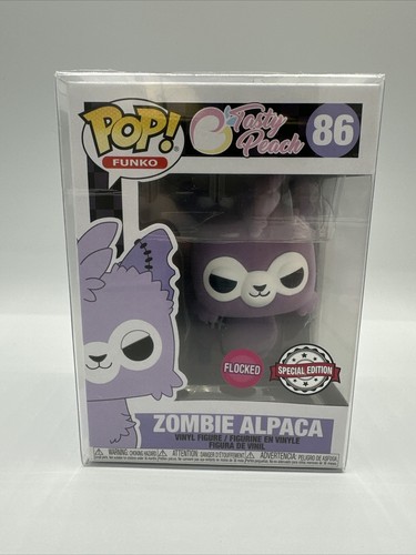 Funko Pop! Vinyl: Tasty Peach - Zombie Alpaca (Flocked) (Purple) - Hot ...