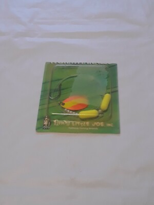 Lindy Little Joe Fluorescent Yellow Floating Worm Harness Spinner ...