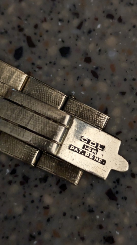 60s Vintage Omega Seamaster Automatic with 14K Carl Lindstrom CLD Band ...