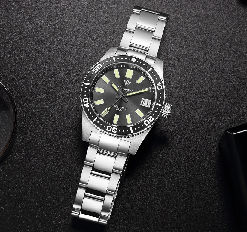 Casiden 62MAS Style Case Seiko NH35 Movement Diver Watch Sapphire ...