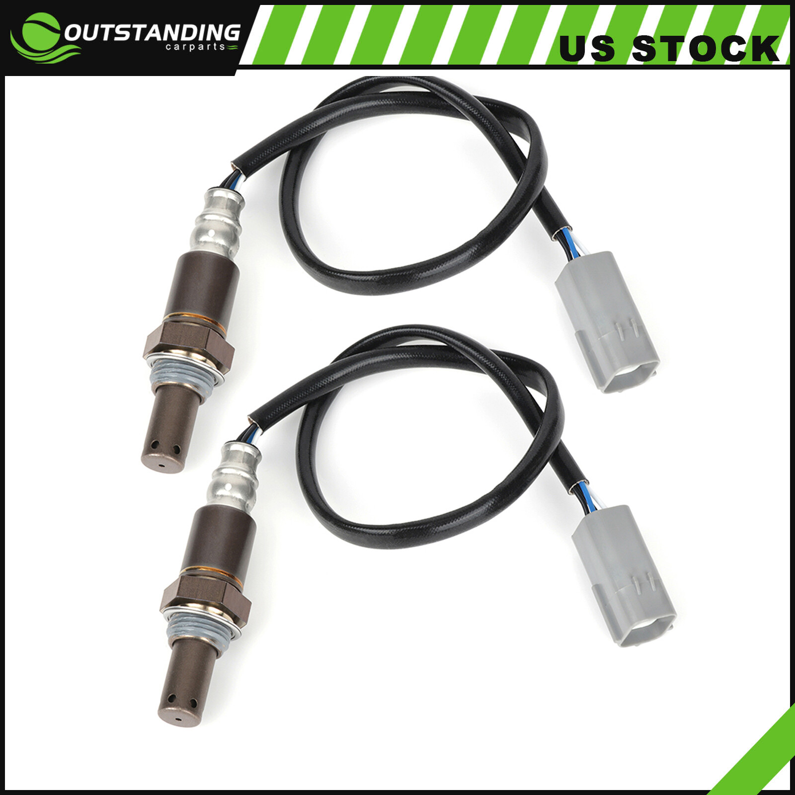 2pcs Upstream For 2007-13 Nissan Armada 5.6L 02 Oxygen O2 Sensor Air ...