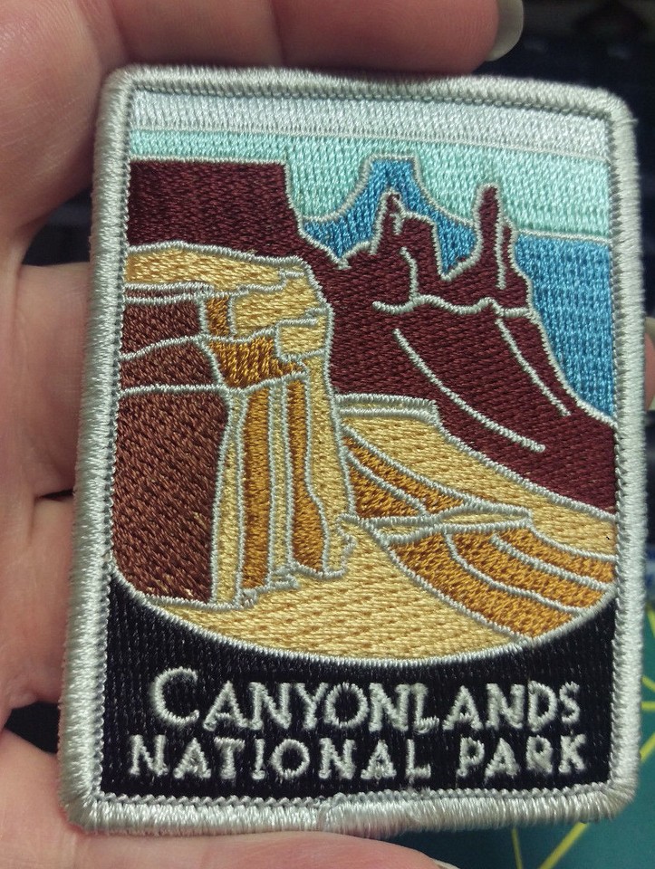 New Traveler Series Embroidered Patch - Canyonlands National Park ...