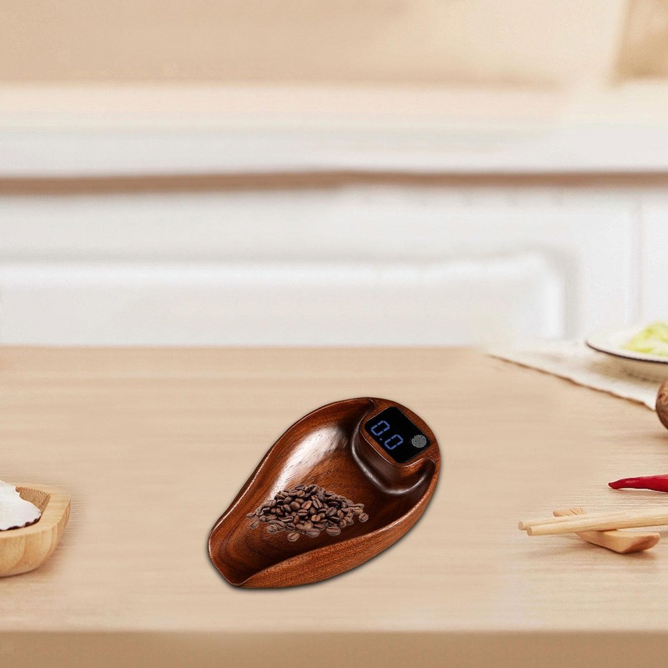 Wood Electronic Tea Scale Portable Professional Measuring Small Scale ...