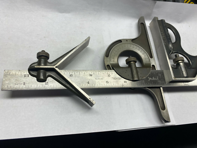 Combination Square 4 Piece Set