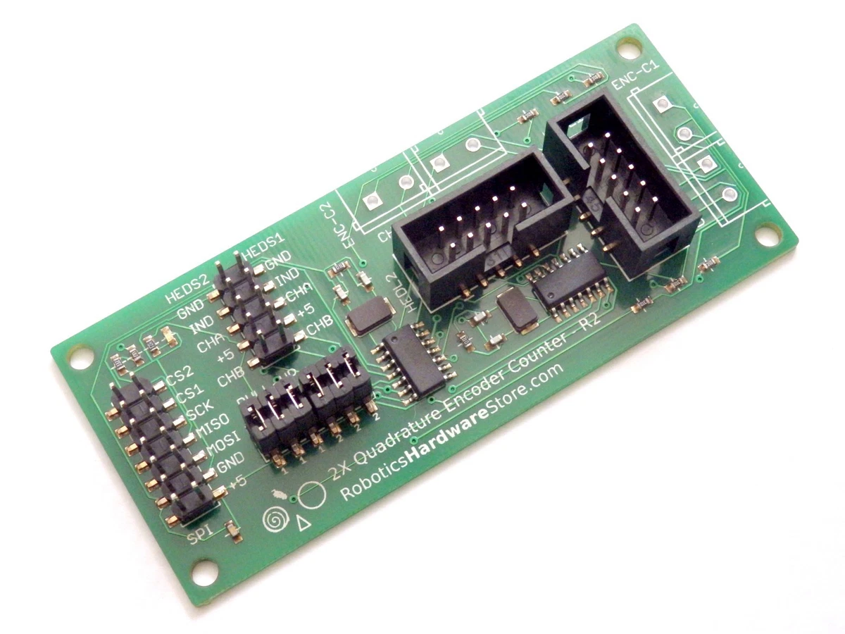Interfacing Quadrature Decoder To Raspberry Pi Details