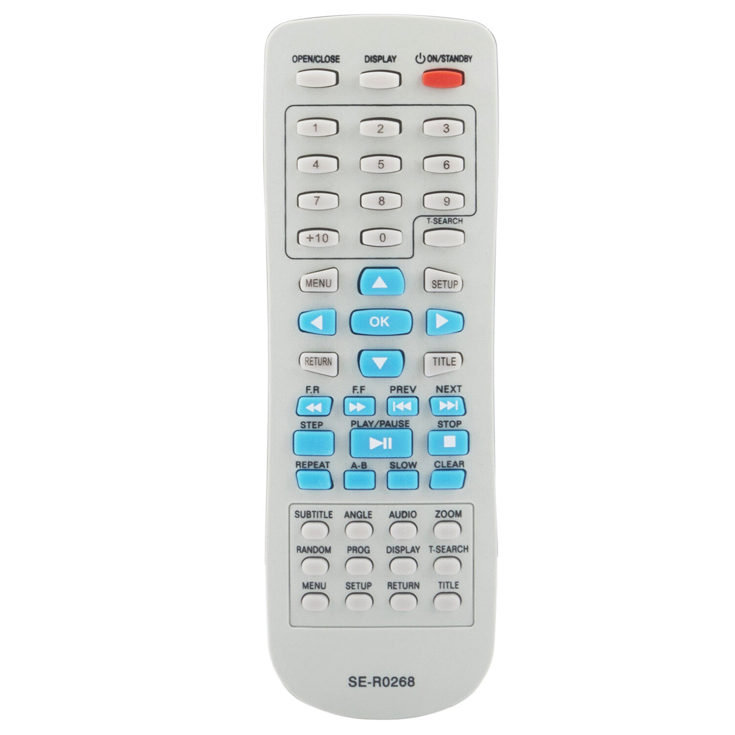 New SE-R0268 Replace Remote for Toshiba DVD SD-K770KU SD-K770KC SD-K770 ...