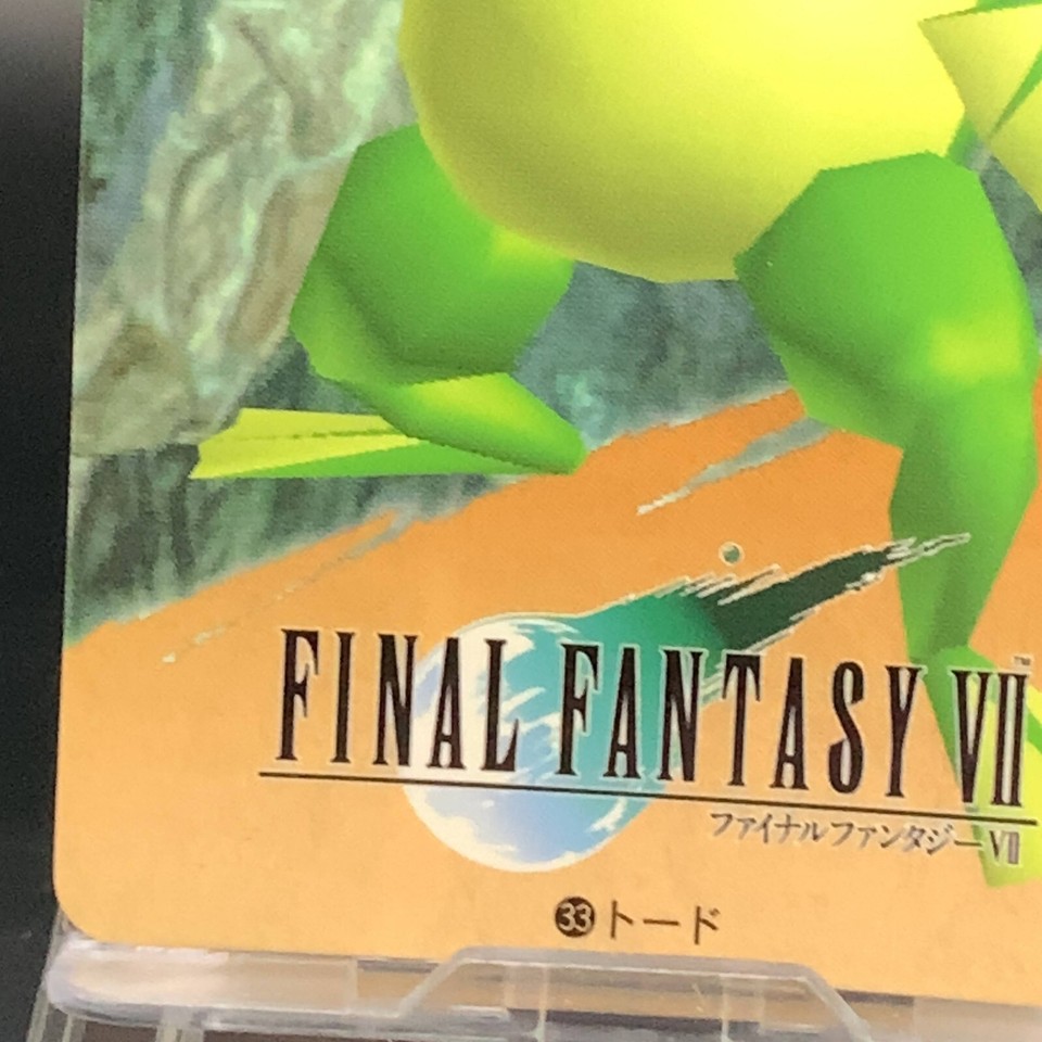 Toad Final Fantasy 7 FF7 Game TCG Trading Cards 1996 Bandai Square F/S ...