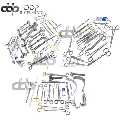 Basic Major Minor Surgery Sets Obsterical German Stainless Steel Kit ...