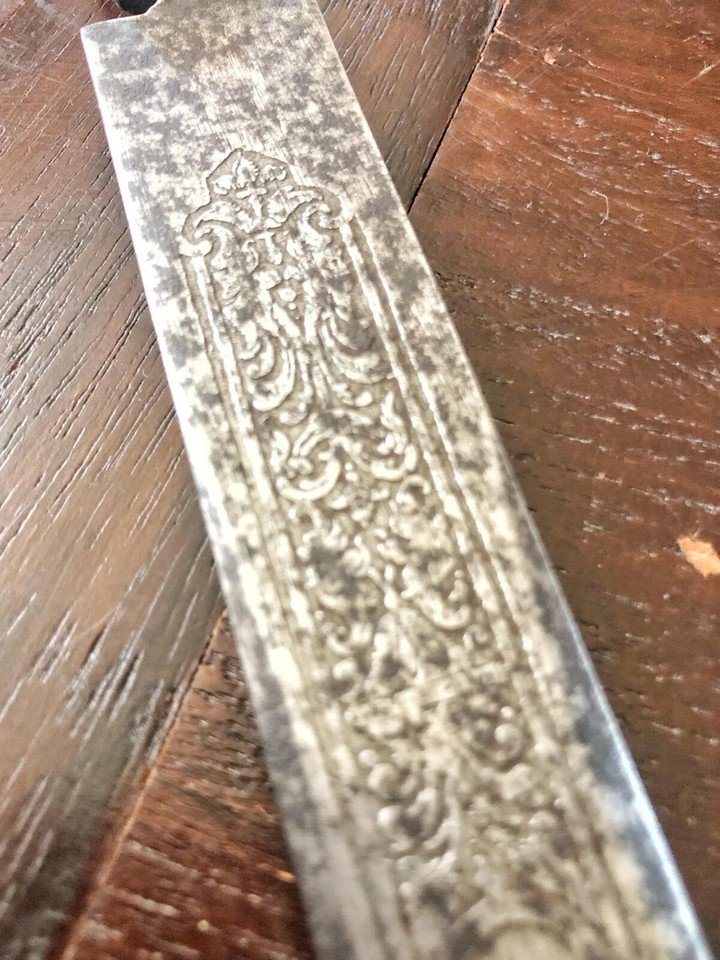 engraved Scottish Highlander dirk/dagger (late 1700s) | eBay