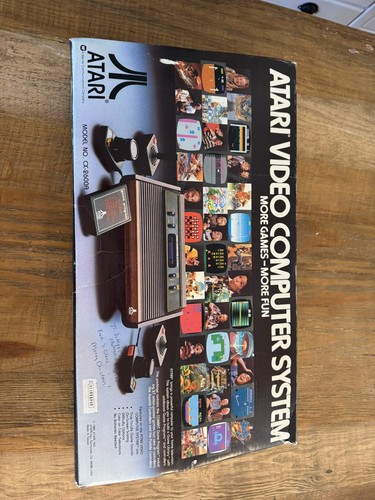 Atari CX2600A Video Computer System 1980 Box Only | eBay