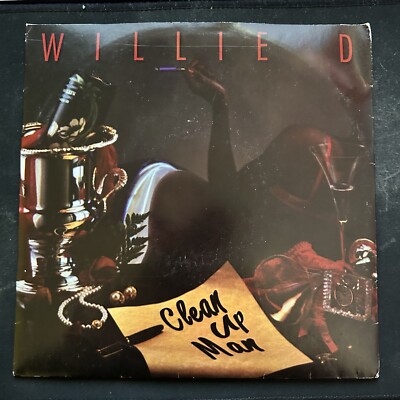 WILLIE D: Clean Up Man (Vocal Pts. 1 & 2) 7” 45 Record Rare RAP-A-LOT ...