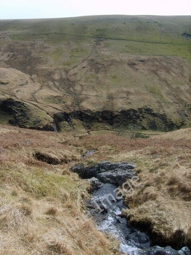 Photo 6x4 Looking into Miterdale Boot Dropping down Tongue Moor to ...