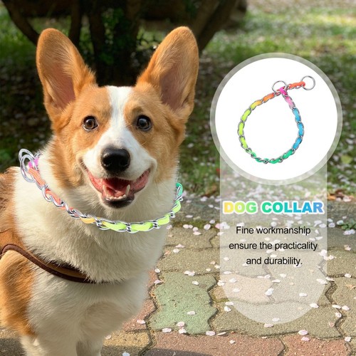1 stück dog triction seil kragen hund bunte traktionsseil ziehen seil ...