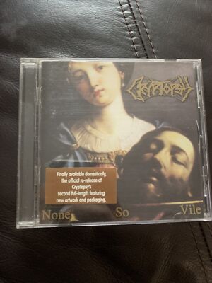 None So Vile by Cryptopsy (CD, 2001) Rare Metal Cd 727701801629 | eBay