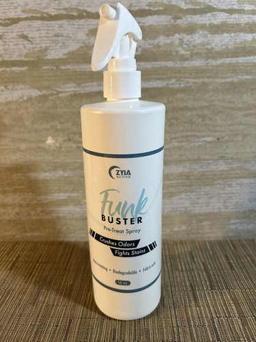 Zyia Funk Buster Pre-Treat Spray Fabric Safe Odor Stain Fighting ...