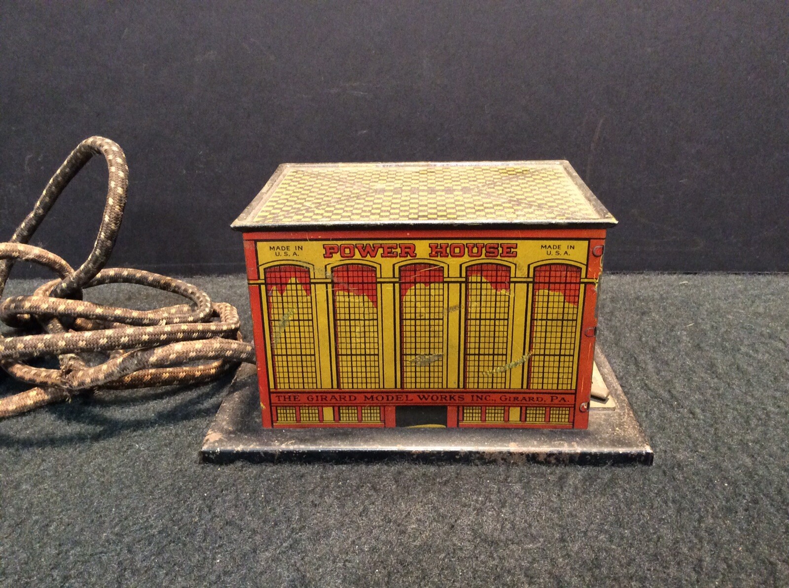 Original 1930’s Girard Powerhouse for Joy Line Trains by Marx | eBay