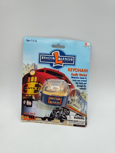 Vintage Lionel Trains Keychain Miniature Santa Fe Train #591-0 Basic ...