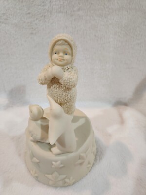 Snowbabies Music Box With Pinguin And Duck. | eBay