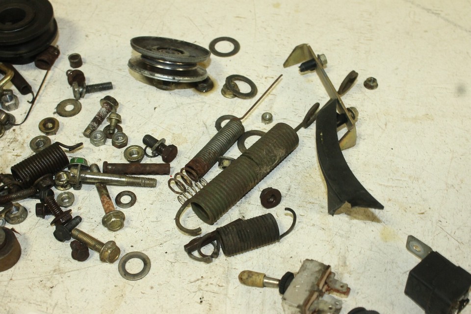 John Deere 1994-1997 STX38 Lawn Tractor MISC Switches, Parts, Bolts ...